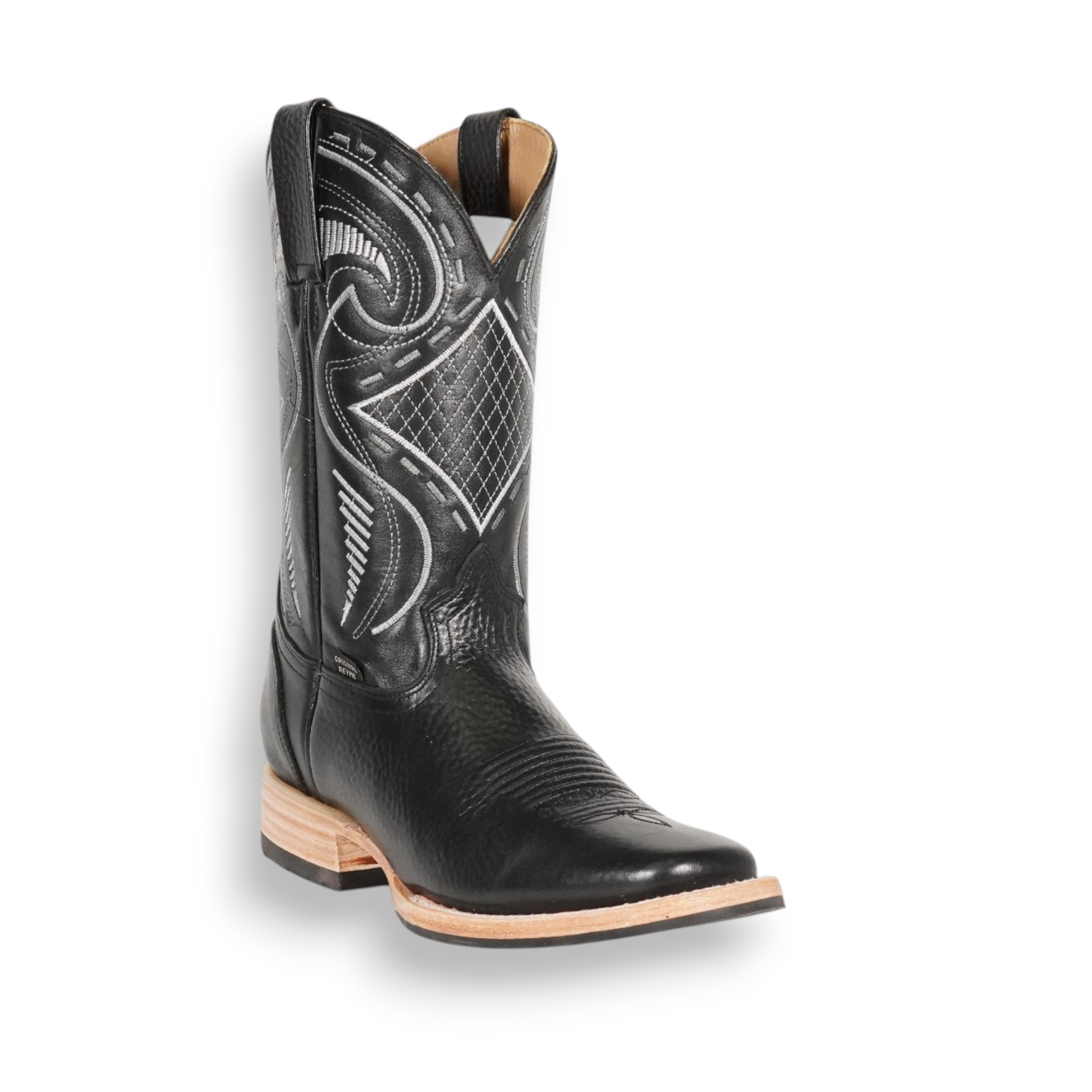 067 Floter Negro Media Vida – Caval Western Boots