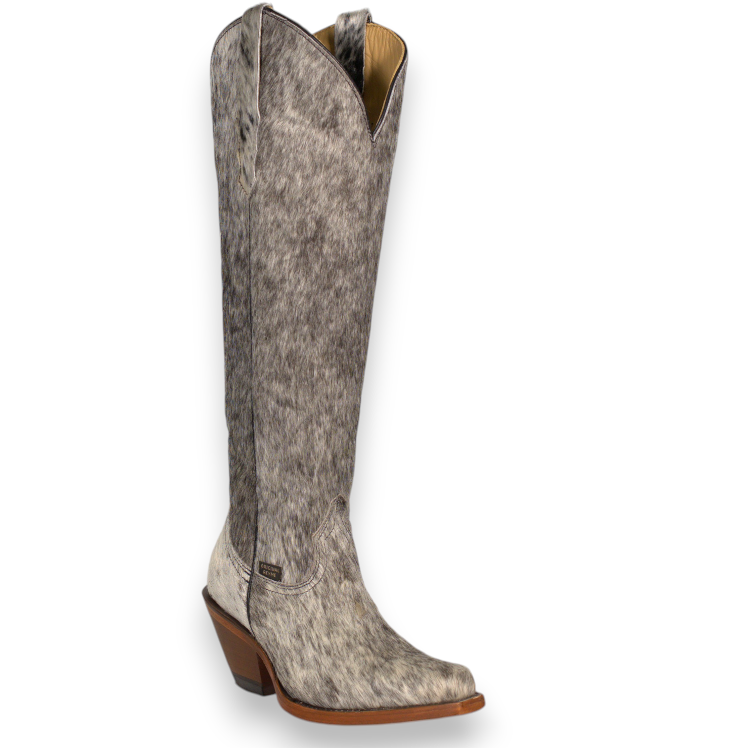 858-P Pelo Moro Cuero – Caval Western Boots